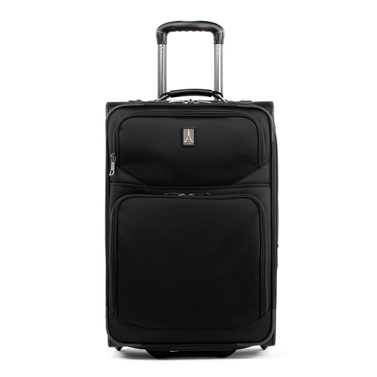 FlightCrew 5 64cm Expandable Rollaboard - Black – Luggage Online