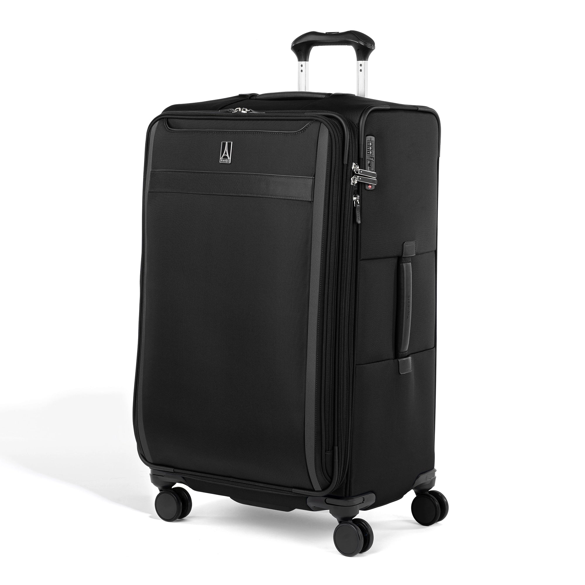 VersaPack®+ 78cm Large Expandable Spinner - Black – Luggage Online